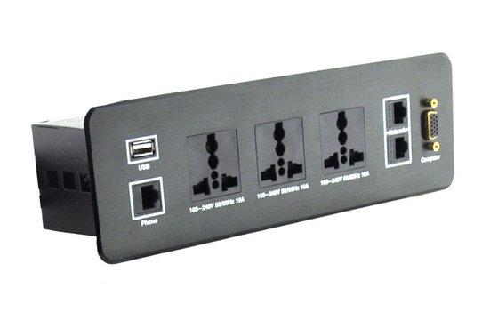 Australian Plug Power Electrical Flush Mounted power Outlet For Desk