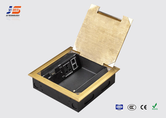 Audio / Video Connectors Recessed Floor Box Socket