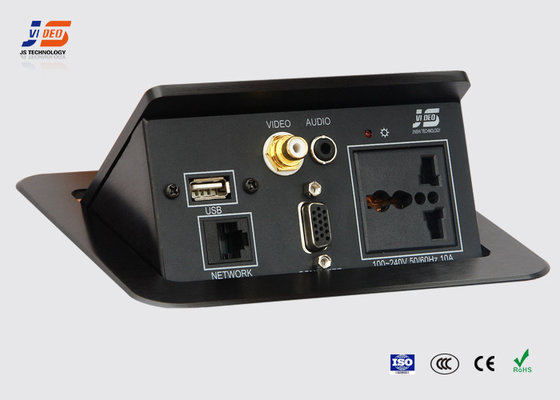 Europe Tabletop Interconnect Box Flush Mount With 1.7m cables