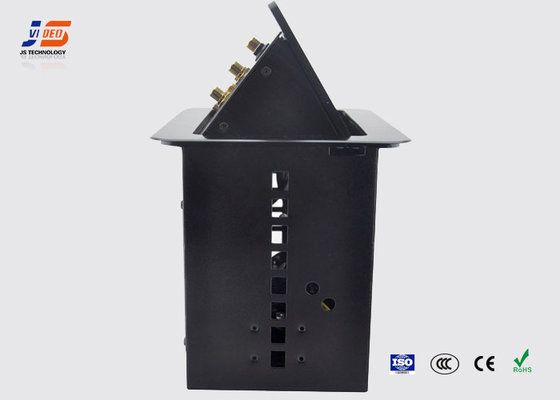 Flush Mount Conference Multimedia Tabletop , Universal Power Outlet