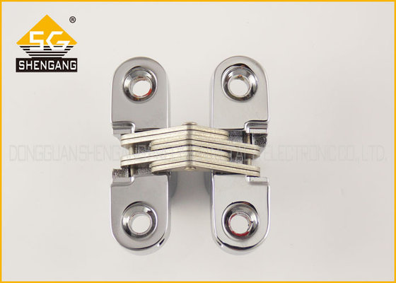 Zamak 180 Degree Cabinet Concealed Hinge For Interior / Cupboard Door