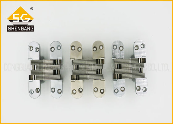 Indoor Use 180 Degree Concealed Hinges For Wood Door , 116*27.8*41mm
