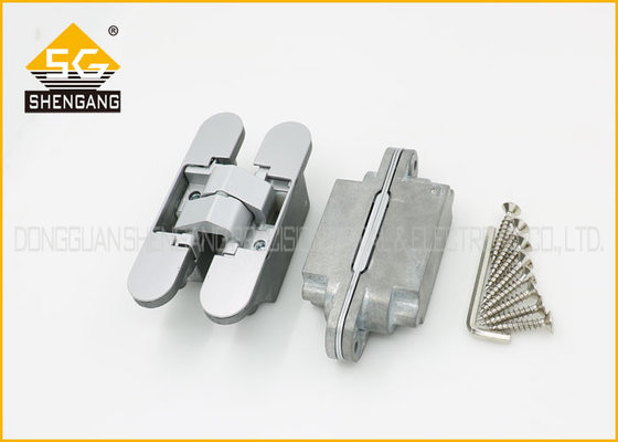 Furniture Zinc Alloy 3 Way Italian Hinges For Modern And Designed Flush Doors