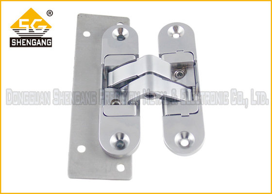 Furniture Hardware 3D Concealed Invisible Door Hinges For Internal Wood Door