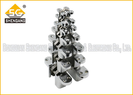 Commercial Satin Chrome Plate Concealed Hinges For Interior Doors / Cupboard