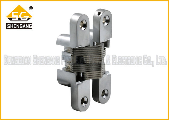 Zinc Alloy Cupboard Door Hardware Invisible American Hinge For Wooden Box
