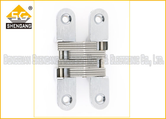 Furniture Hardware Zinc Alloy Soss Invisible Hinges , Wardrobe Door Hinges