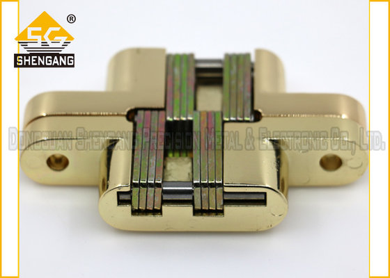 Furniture Hardware Zinc Alloy Soss Invisible Hinges , Wardrobe Door Hinges