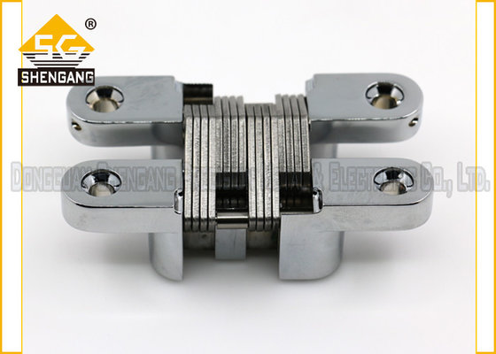 Meta Zinc Alloy 180 Degree Soss Invisible Entry Door Hinges Hardware