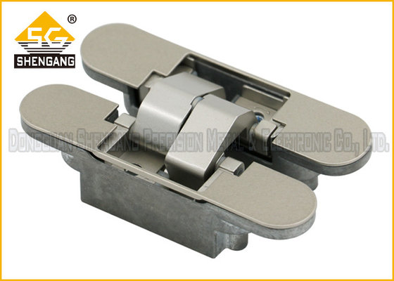 Zinc Alloy Removable 3D Concealed Hidden Hinges For Kitchen Cabinets