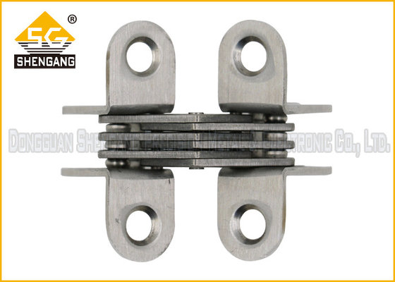 Italian type Ice Box Freezer Stainless Steel Concealed Hinges 180 Degree