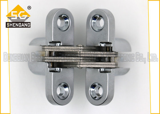 Hidden Zinc Alloy Small Concealed Hinges For Lightweight Door Leaf