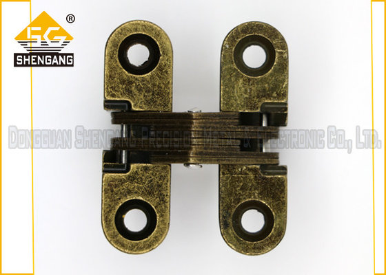Hidden Zinc Alloy Small Concealed Hinges For Lightweight Door Leaf