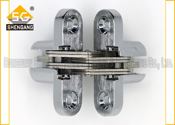 Hidden Cabinet Jewelry Box Small Hinges Folding Door Hardware Of Zinc Alloy
