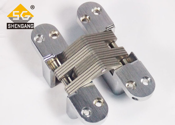Indoor Use 180 Degree Concealed Hinges For Wood Door , 116*27.8*41mm