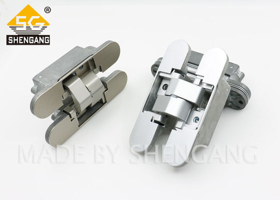 180 Degree Zinc Alloy 3D Adjustable Hidden Italian Door Hardware