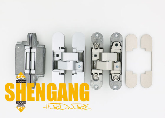 European Italy Three Way Hidden Hinges For Internal Doors / Closet