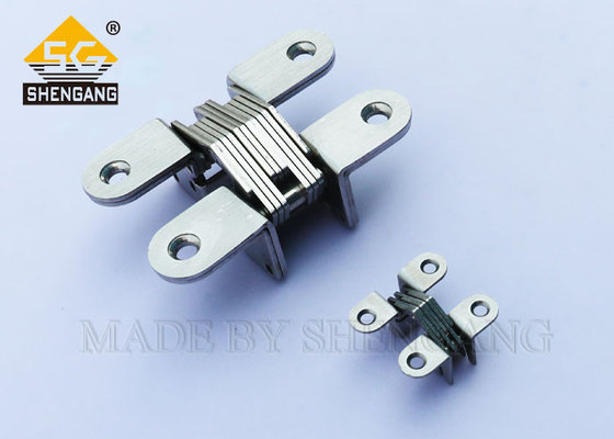 Hidden 180 Degree Metal Stainless Steel Concealed Hinges For Cabinets