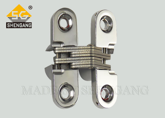180 Degree Invisible Folding Door Hardware For Jewelry Boxes , Itatly Type Adjsutable Door Hinge