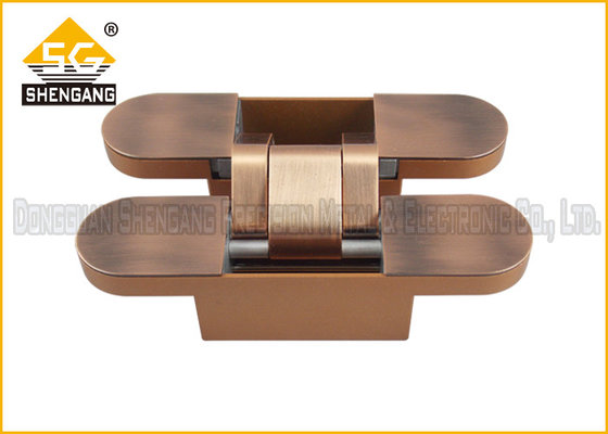 Antique copper zinc alloy 2d concealed heavy duty door hinges