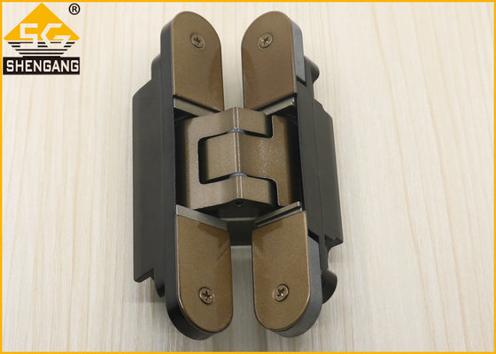 Silver Black Champagne Invisible Door Hinges Load 80 Kg Length 160mm Hinge