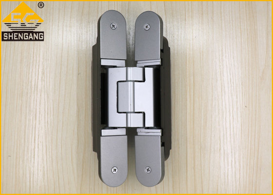 Aluminium Alloy Wardrobe Door Hinges Spring Loaded Hinges Baking  Finish