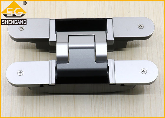 Middle Duty Zamak Invisible Door Hinges 180 Degrees Of Security Door