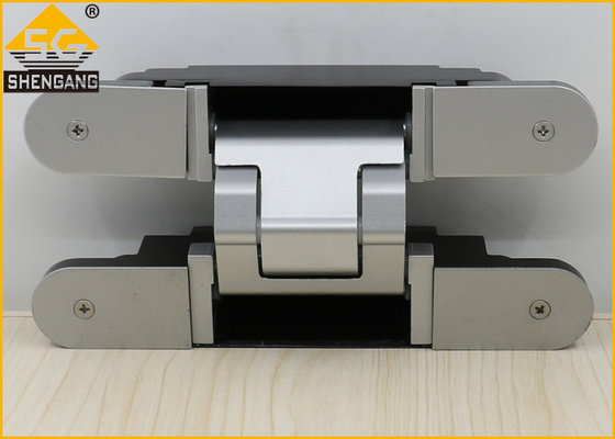 German Metal Invisible Door Hinges Thickness 60mm Load 100 Kg Per Pair