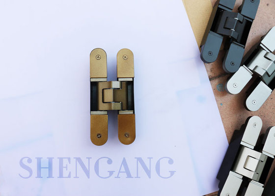 80kg Die Casting Hinge Heavy Duty Concealed Door Hinges 180 Degree For 40mm Door