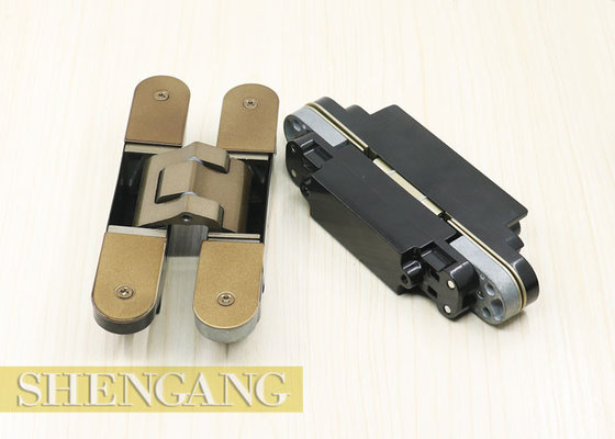 High Load Capacity Invisible Door Hinges 160 * 28 * 28 * 32mm Slide Bearings