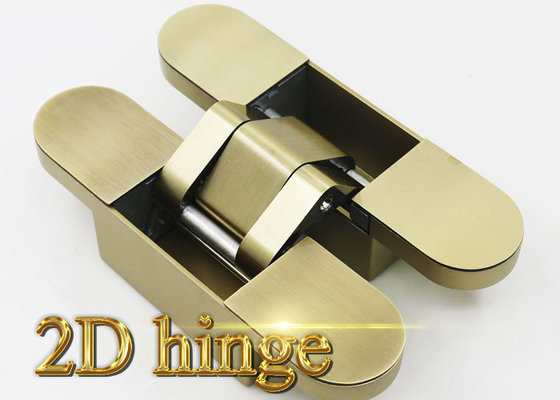 Heavy Duty Adjustable Invisible Door Hinges For Wood Door / Steel Door / Security Door 191 * 45 * 45 mm