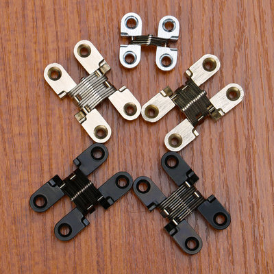 Zinc Alloy Hidden Hinges Invisible Concealed Cross Door Hinge