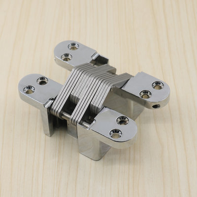SOSS Door Hardware Invisible 180 Degree Concealed Hinges For Wooden Doors 90kg/Pair