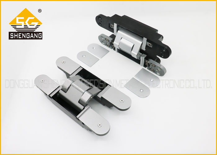 GB Zinc Alloy 180 Degree Adjustable Concealed Hinges For Front Doors Uk