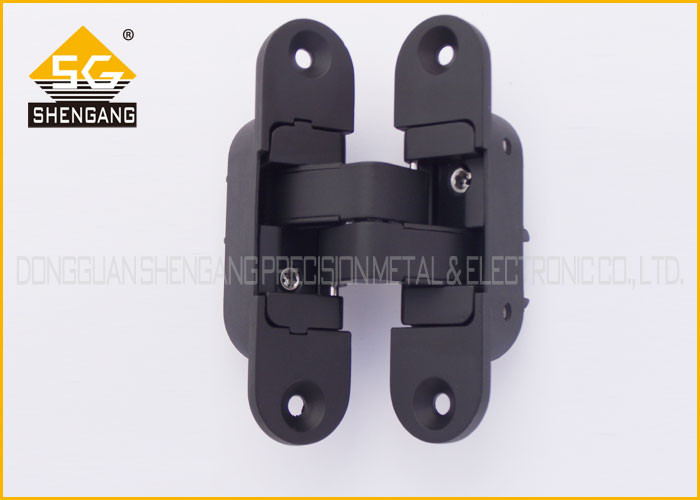 Adjsuatble 180 Degree Zinc Alloy 3D Invisible Door Hinges , 111.5*29*36mm