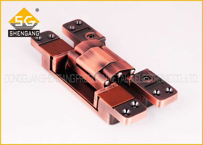 European Type 3D Hidden Closet Door Hinges Hardware Of Zinc Alloy