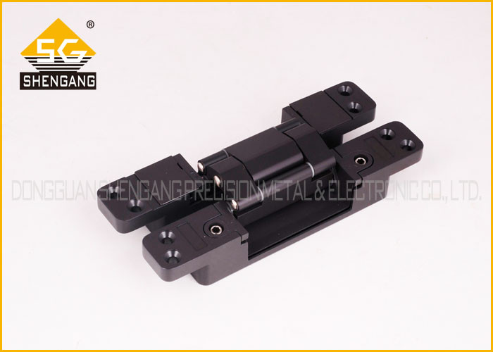 Commercial 3D Metal Interior Door Hidden Hinge Opening 180 Degree