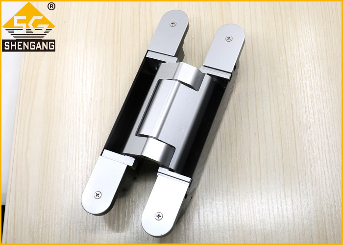 160kg / Pair Open Zinc Alloy Door Invisible Heavy Duty Door Hinges 240*32*32*42mm