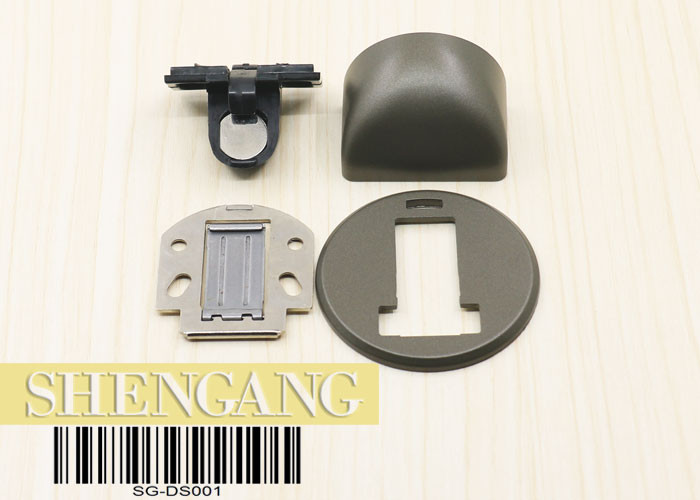 Home Magnetic Door Stop , Satin / Chrome / Brass Finishing Commercial Door Stops