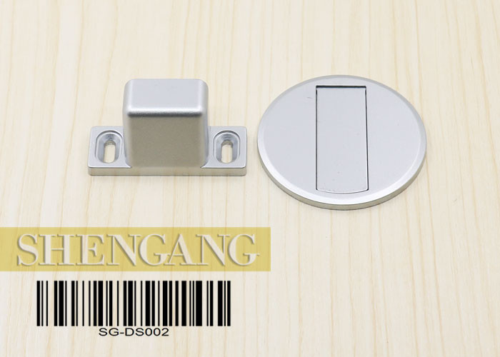 Zinc Oval Door Stop Chrome Door Stopper Closet Door Hardware Floor Doorstop Rubber Silver Gold