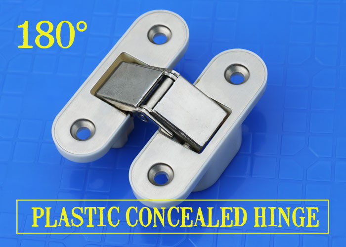180 Degree American Hinge Nylon Plastic Concealed Folding Stainless Steel Door Hinges For Wooden Boxes SG-PH101