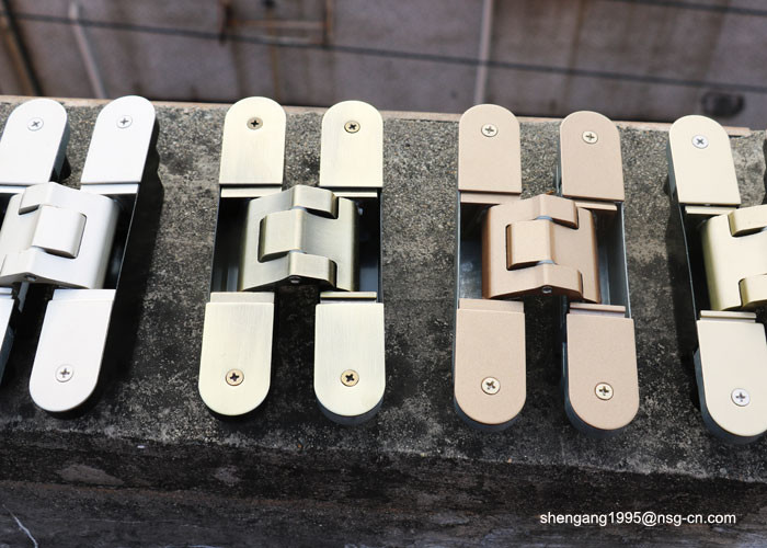 Interior Door 3way adjustable Invisible Door Secret Door Hinges Open 180 Degree Hidden Hinge