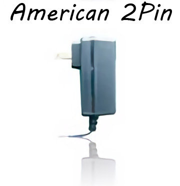 Energy Saving CCTV Power Charger European 2 Pin , Security Camera Power