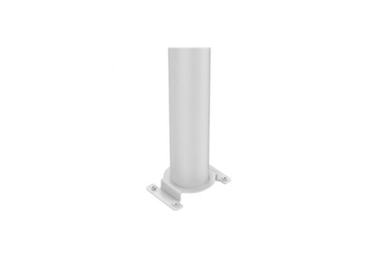 White Steel CCTV Accessories Pendent Mounting Bracket for PTZ Camera
