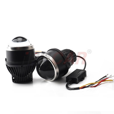 Super Bright 3.0 inch LED Fog Lamp Light with Daytime Running Light Universal for 12V Car
