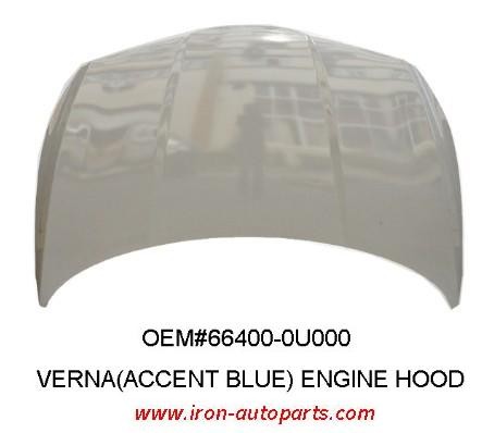 AUTO HOOD/ENGINE COVER-HYUNDAI ACCENT2011-/HYUNDAI VERNA/HYUNDAI SOLARIS OEM:66400-0U000