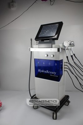Facial Rejuvenation Water Hydro Dermabrasion Machine , Scrubber Spa Oxygen Aqua
