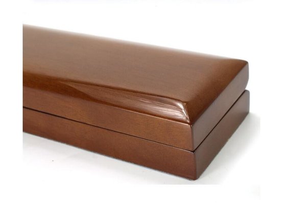 Rectangular Business Gift Watch Packing Box / Handmade Wooden Jewelry Box supplier
