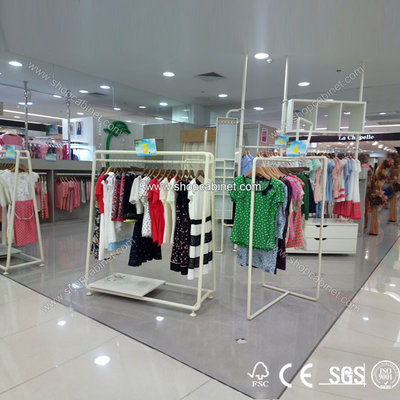 Clothes display shelf supplier