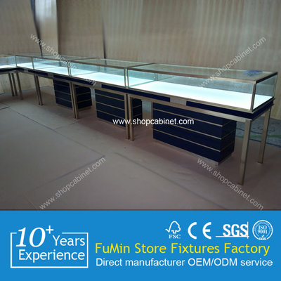 With 16 Years Manufacturer Experience Acrylic Glass Jewelry Showcase supplier